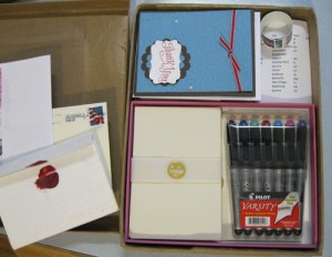 Stationery Box for Correspondence – One Cobble at a Time